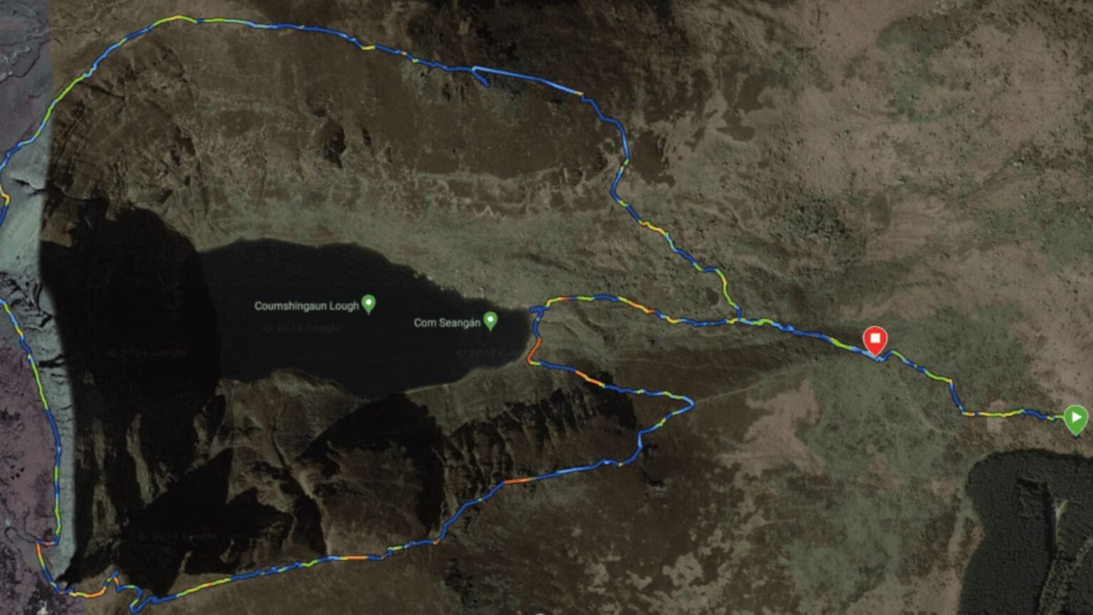 Coumshingaun Lough: Loop Walk, Trails, Hiking Guide